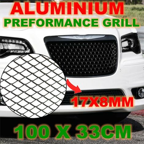 RACE ALUMINUM GRILLE RENTILATION MESH BARE-SHOCK ABSORBER 100x33cm LBTN