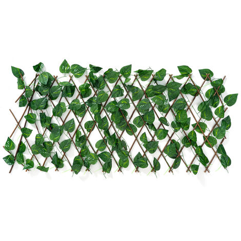 70x70cm Artificial Fence Artificial hedges Trellis Scindapsus Leaf Faux ...