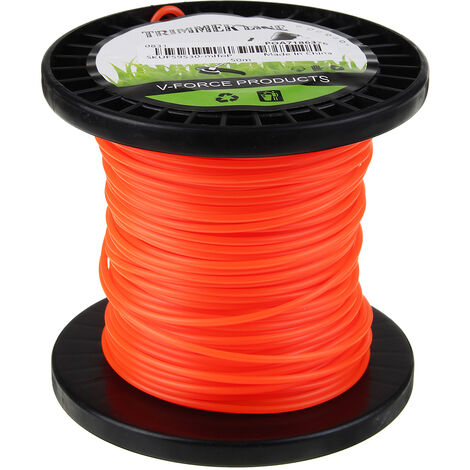 2.4mm Heavy Duty Nylon Round Brush Cutter Rope 50m LBTN