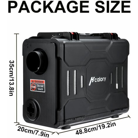 Heater ToolBox DIY Double Lock Heater Box Case Waterproof For Diesel Heater