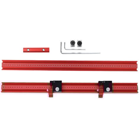 Aluminum Alloy Woodworking Extension Guide Rail T-track Connector for ...