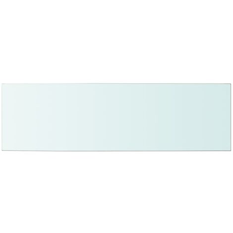 Mayfair Shelf Panel Glass Clear 100x30 cm