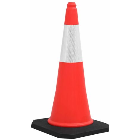 Mayfair Reflective Traffic Cones with Heavy Bases 4 pcs 75 cm