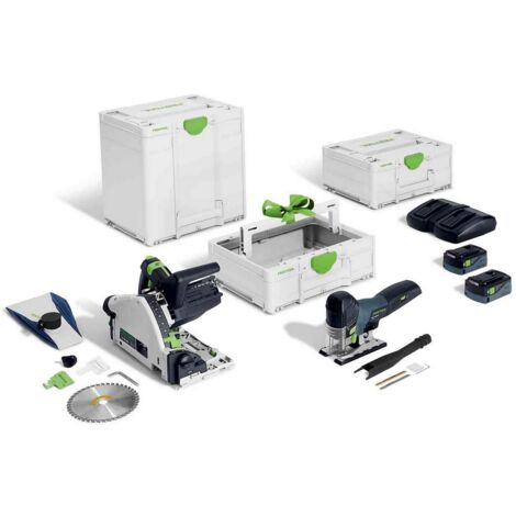 Festool Combo Set Sägen TSC 55 K PSC 420 TB M137 Tauchsäge Stichsäge ...