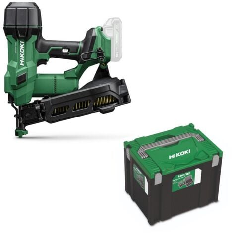 HiKOKI Akku Dachpappnagler Solo 18V Air Spring Dachpappnägel 25-45mm ...