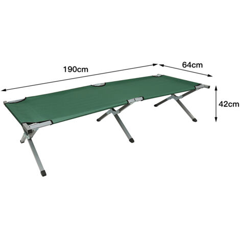 Lit de Plage Pliant, Transat Réglable, 1906242cm, Matériau: Polyester ...