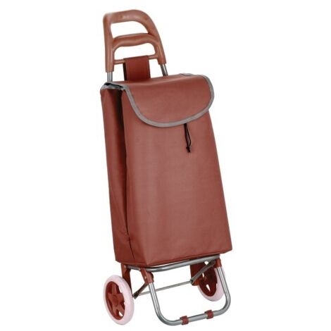 Carro compra plegable con 2 ruedas 33L MSV