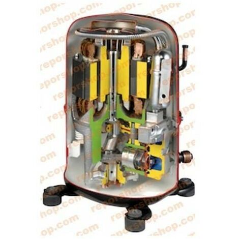 Tecumseh -Kompressor TFH4540Z R404A 400 V 4CV Medium Temperatur 74,25 cm3