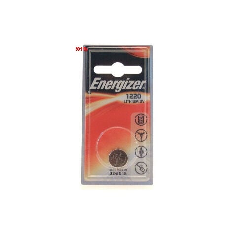 PILE CR1220 X1 LITHIUM ENERGIZER