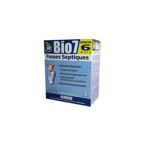 ECOGENE - Bio7 activateur de fosse septique - 480 g