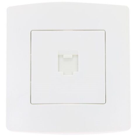 PRISE RJ45 ENCASTRABLE BLANC