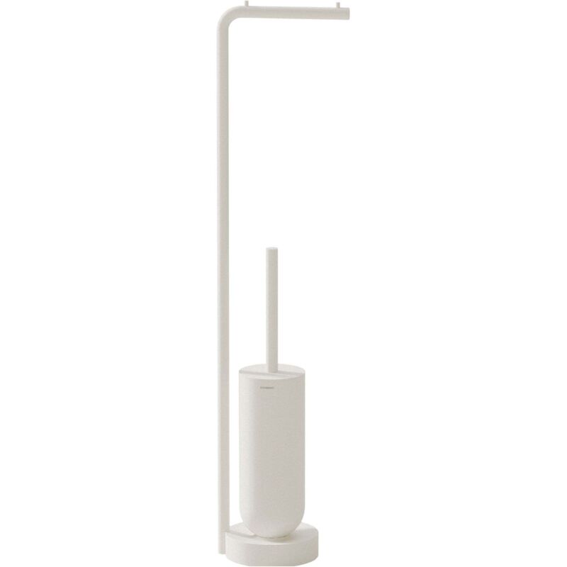 COSMIC WJC277A0097065 GEYSER Escobillero Suelo Con Portarrollos Blanco ...