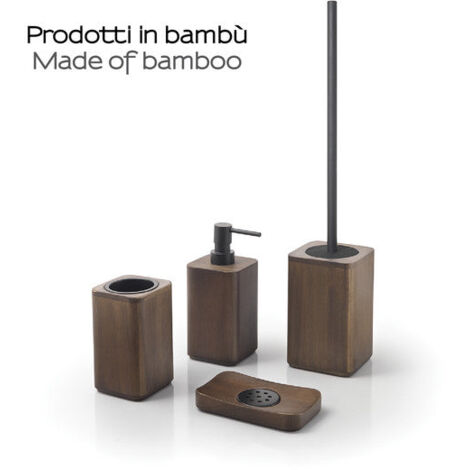 GEDY 39993000002 DAFNE Set 4 Piezas Nogal - ref: 39993000002