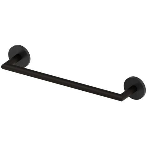 BELTRAN 20311 RIMINI Barra Toallero Mediano Negro Adhesivo - ref: 064-20311