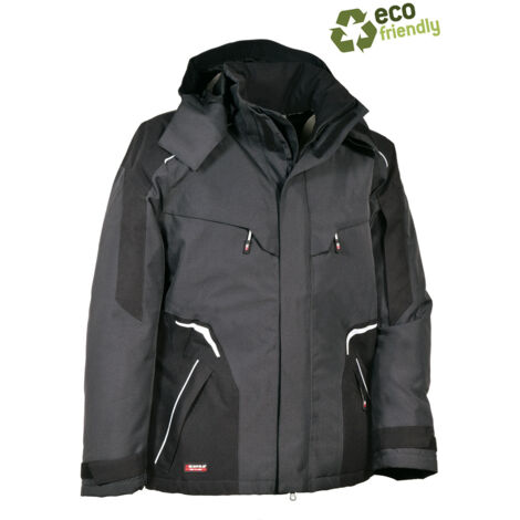 Cofra Winter-Arbeitsjacke wasserdicht Igarka 200 g/m² Grau 52