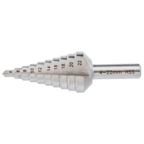 Profi HSS Stufenbohrer 4-22 mm