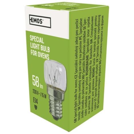 Backofenlampe 15W 300°C, E14