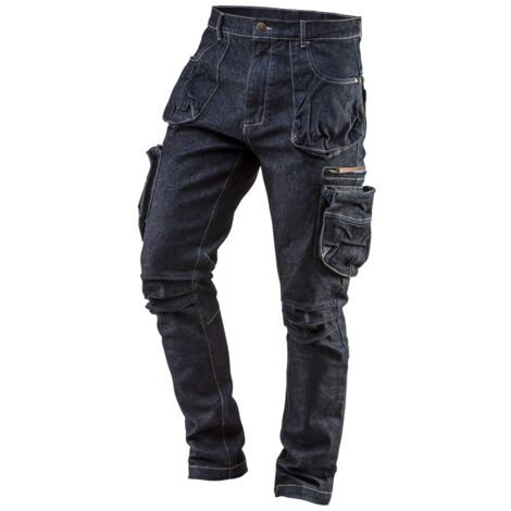 Neo Tools Jeans Arbeitshose mit 5 Taschen 3XL