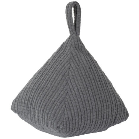 Cale Porte Triangle "Lounge" 15cm Gris Foncé