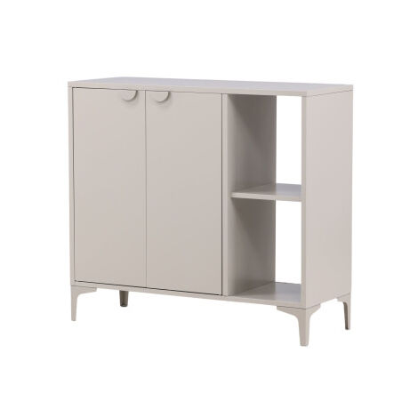 Buffet Design 2 Portes "Piring" 110cm Beige