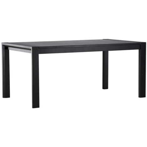 Table à Manger Extensible en Bois "Slider" 170-250cm Noir