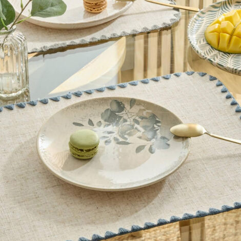 Petites assiettes grises Silvia 19 cm de rechange pour brunchs ...