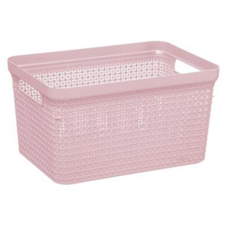 Panier de Rangement "Scandi" 5L Rose