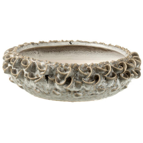 Coupelle Ronde en Céramique "Vida" 28cm Gris