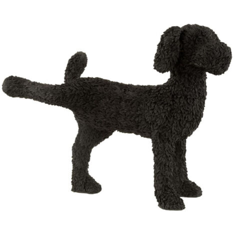 Statuette Chien Déco "Max" 58cm Noir