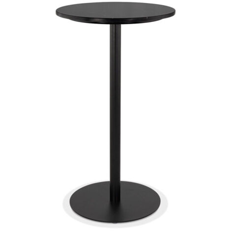 Table de Bar Design "Likona" 106cm Noir