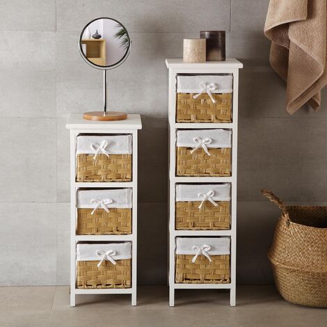 Versa Pompei Mobile bagno, Mobiletto bagno Salvaspazio, Mobiletti, con ...