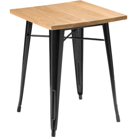 Premier Housewares Black Powder Coating Aldgate Table