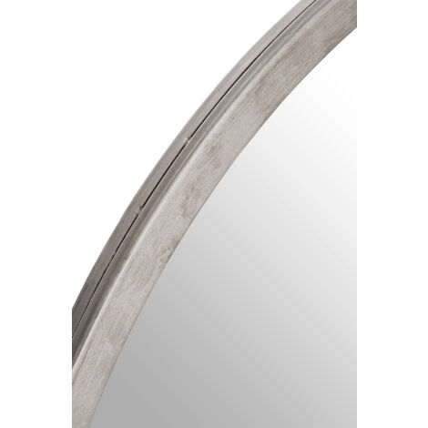 Premier Housewares Saska Medium Antique Silver Wall Mirror