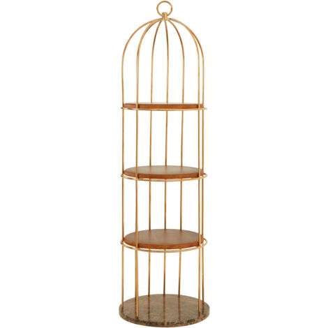 Interiors by Premier Stylish Large Cage Design Bookshelf, Durable Bird ...