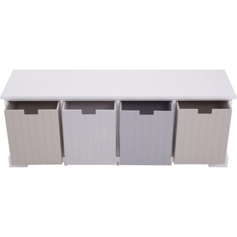 Premier Housewares New England 4 Drawer Bench