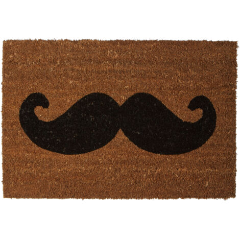 Premier Housewares Moustache Doormat