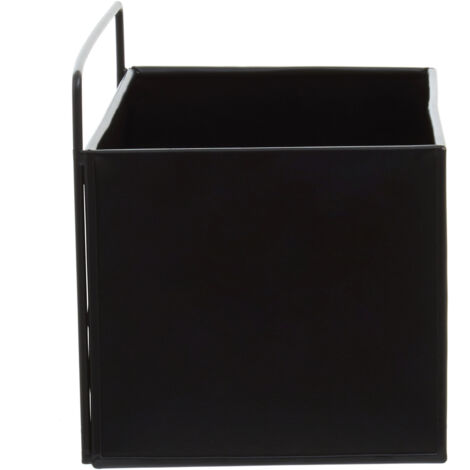 Interiors by Premier Small Black Plant Box, Robust Iron Constructed ...
