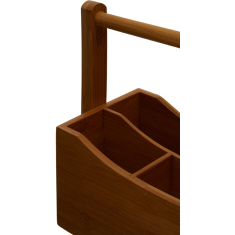 Premier Housewares Bamboo Utensil Box