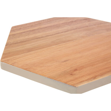 Premier Housewares Socorro Hexagonal White Edge Chopping Board