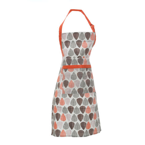 Premier Housewares Orange Leaf Apron