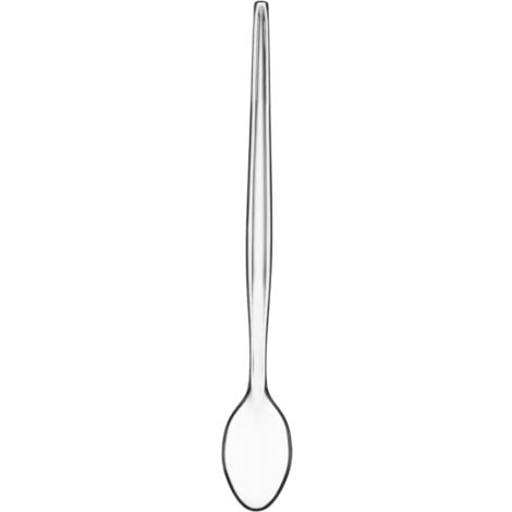 Interiors by Premier Durable Set Of Six Clear Plastic Sundae Spoons ...