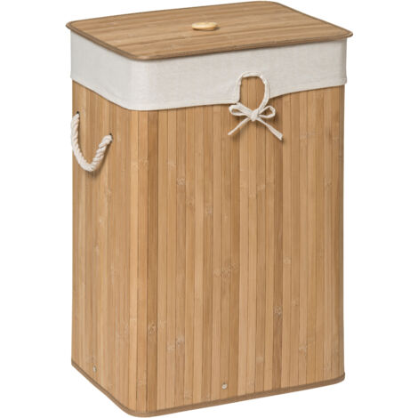 Premier Housewares Kankyo Natural Rectangular Laundry Hamper