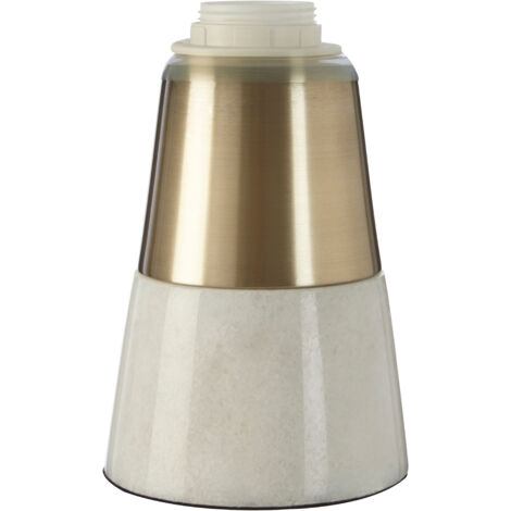 Premier Housewares Glass Shade Edison Lamp