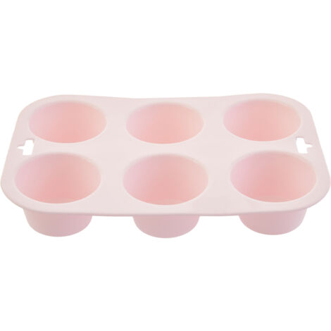Premier Housewares Zing Pastel Pink Muffing Mould