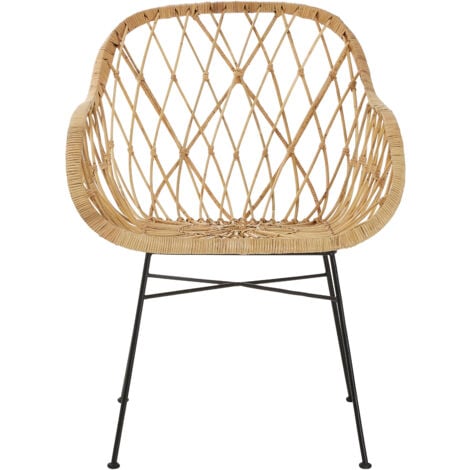 Interiors by Premier Rattan Chair, Easy to Clean Outdoor Chair ...