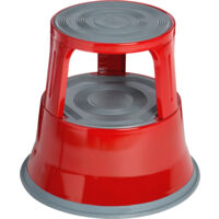 Premier Housewares 2 Tier Red Step Stool