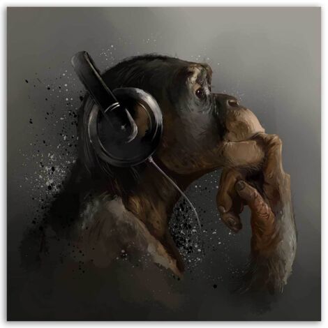 Tableau singe dj