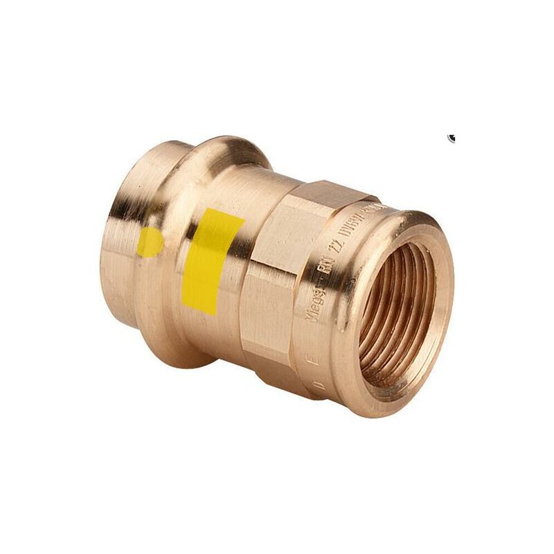 Viega Übergangsstück Profipress G Rotguss IG mit SC-Contur 15mmx3/4