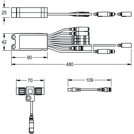 KWC AR Elektronikmodul, A3000open, EM1, ID 13010, 24 VDC