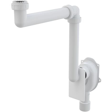 Alcadrain Raumsparsiphon universal, Unterputz DN40/50